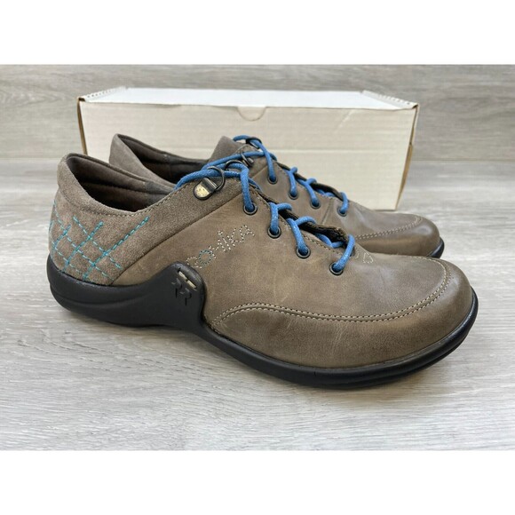 Romika | Shoes | Romika Womens Us 6 Brown Nubuck Leather Lace Up Wedge ...